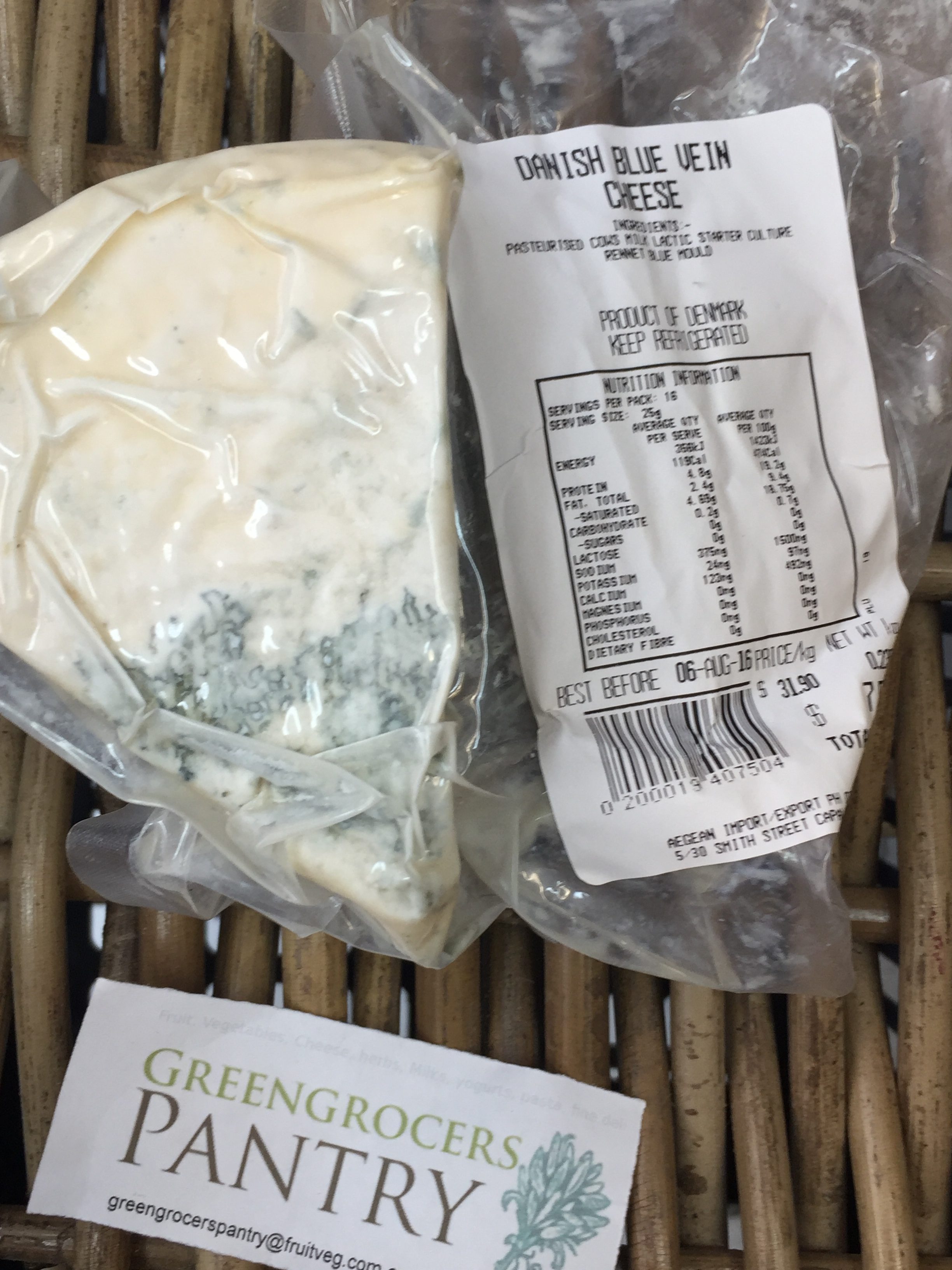 Cheese Danish blue vein – Greengrocers Pantry